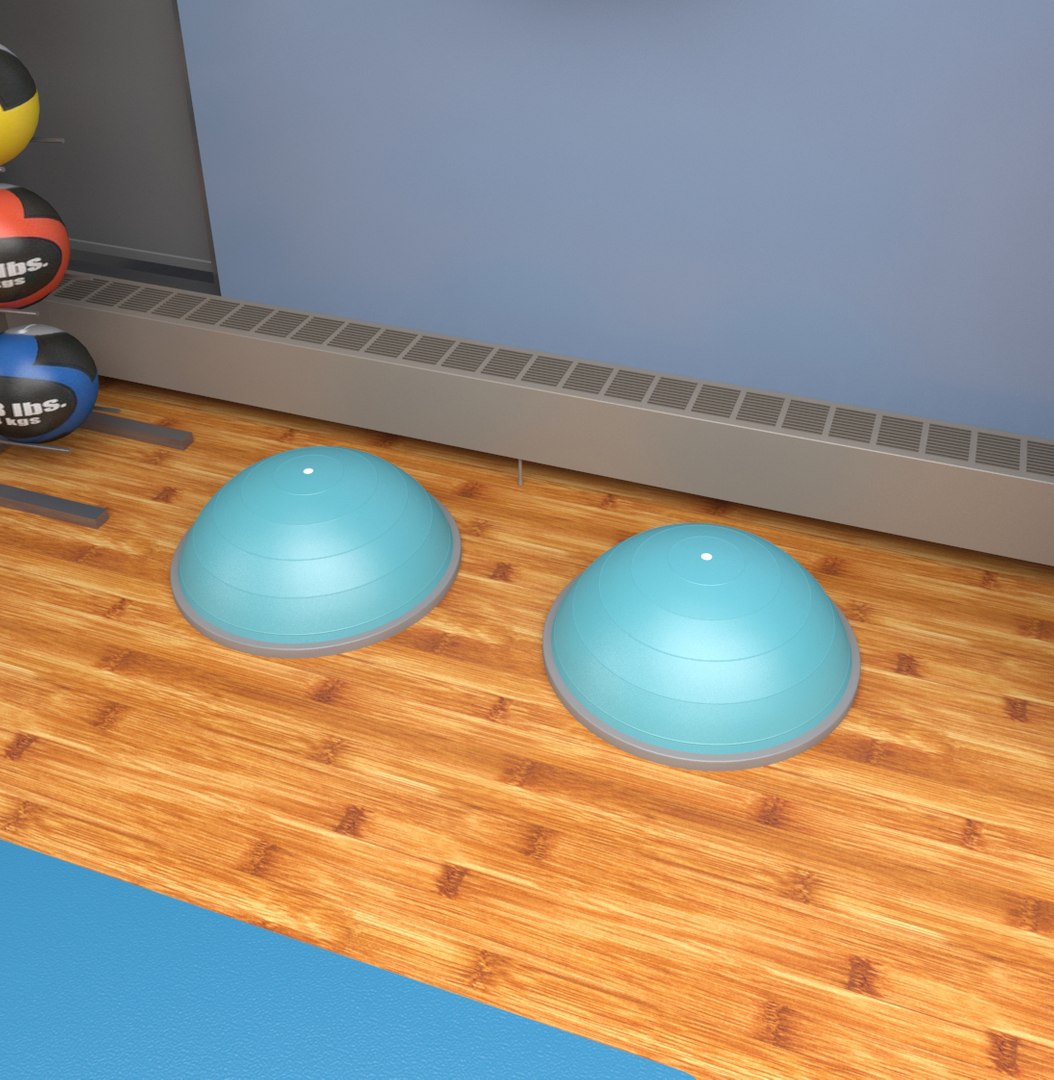 3d Model Bosu Ball