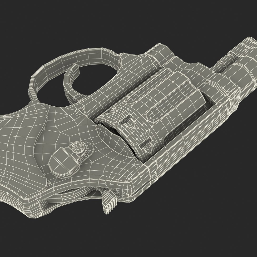 3d Model Revolver 4
