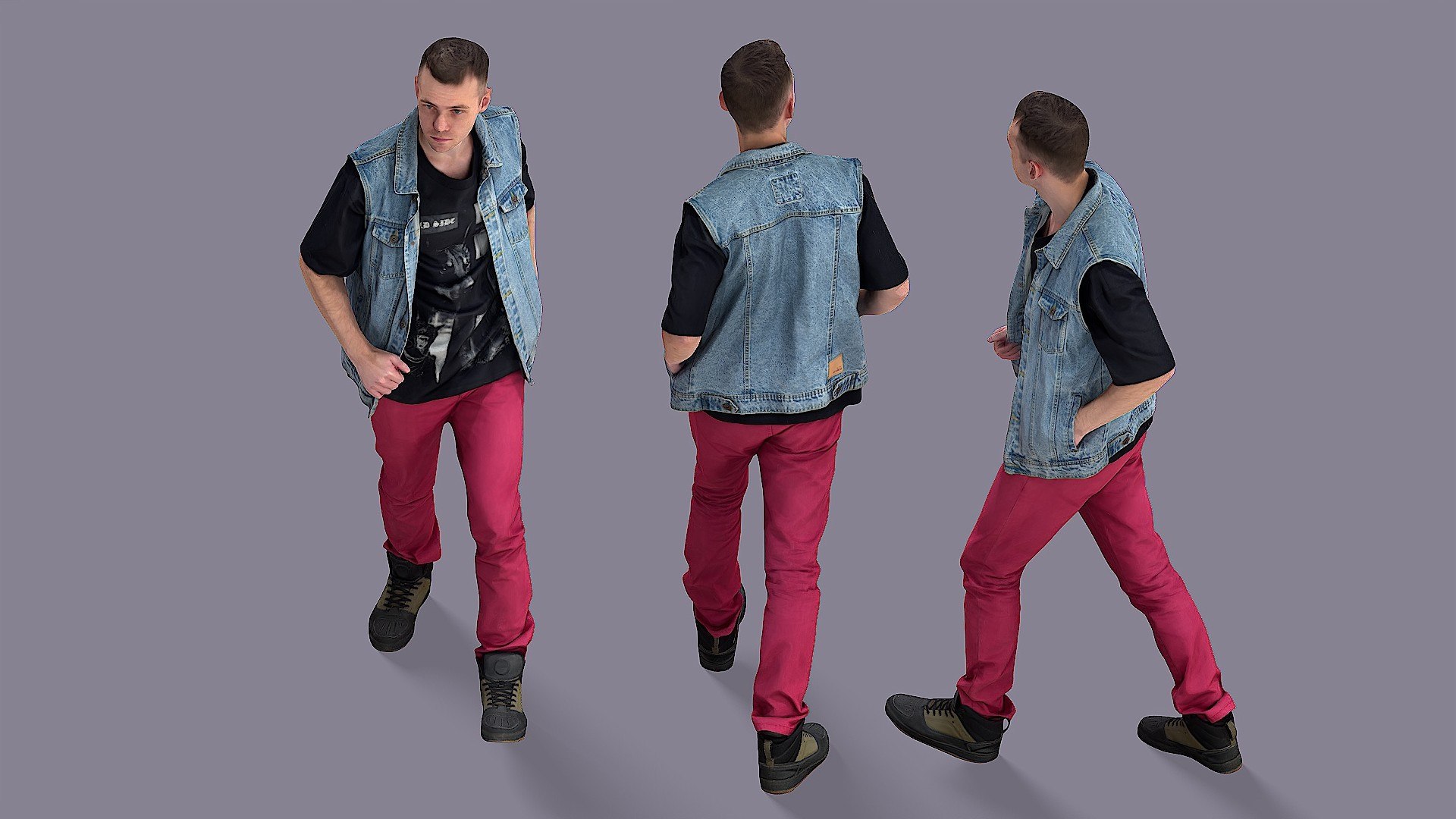 3D Swift Pedestrian - TurboSquid 1850049