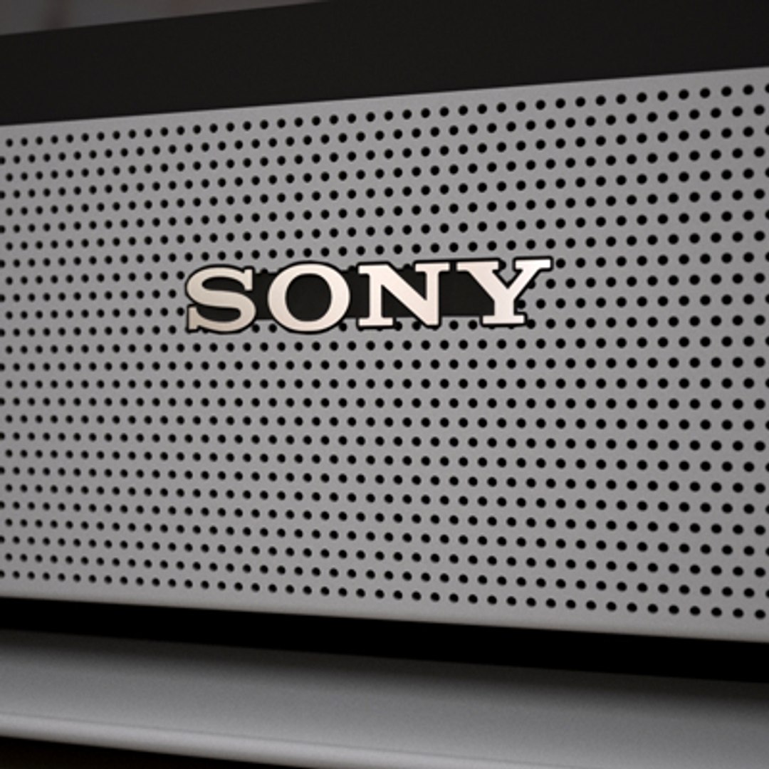 Sony Bravia Television 3d Model