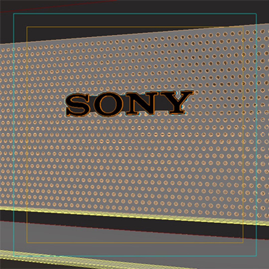 Sony Bravia Television 3d Model