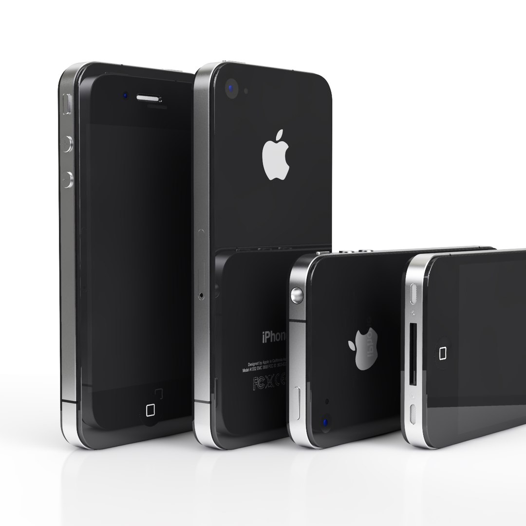 3d Model Iphone 4