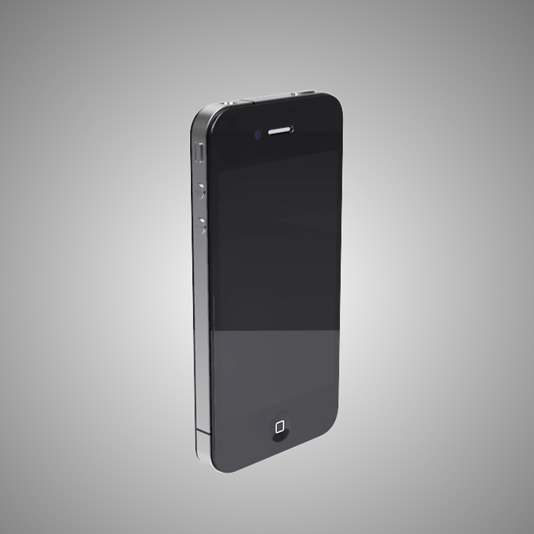 3d Model Iphone 4