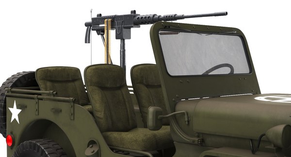 Real willys army jeep model - TurboSquid 1393247