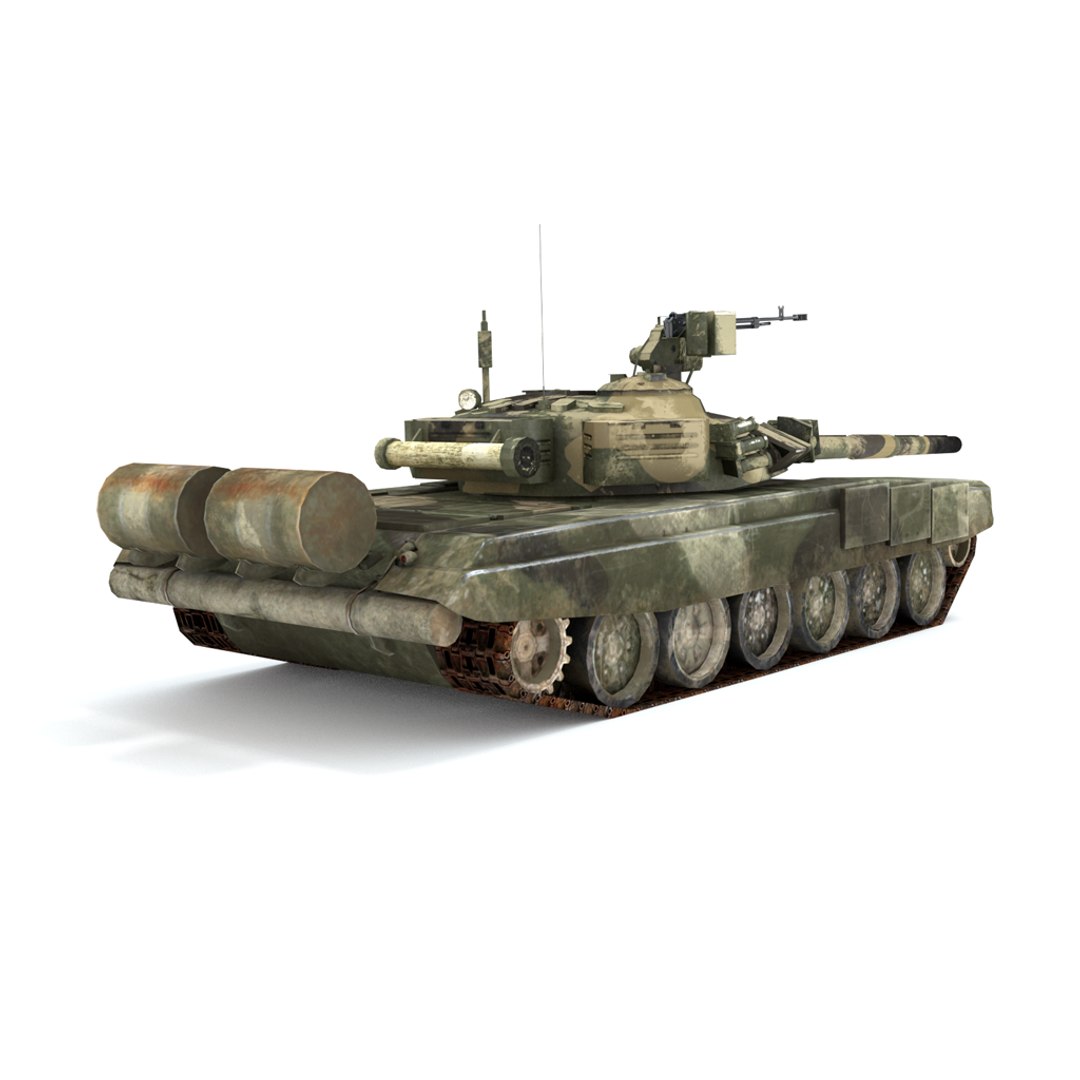 battle tank t-90 3d x