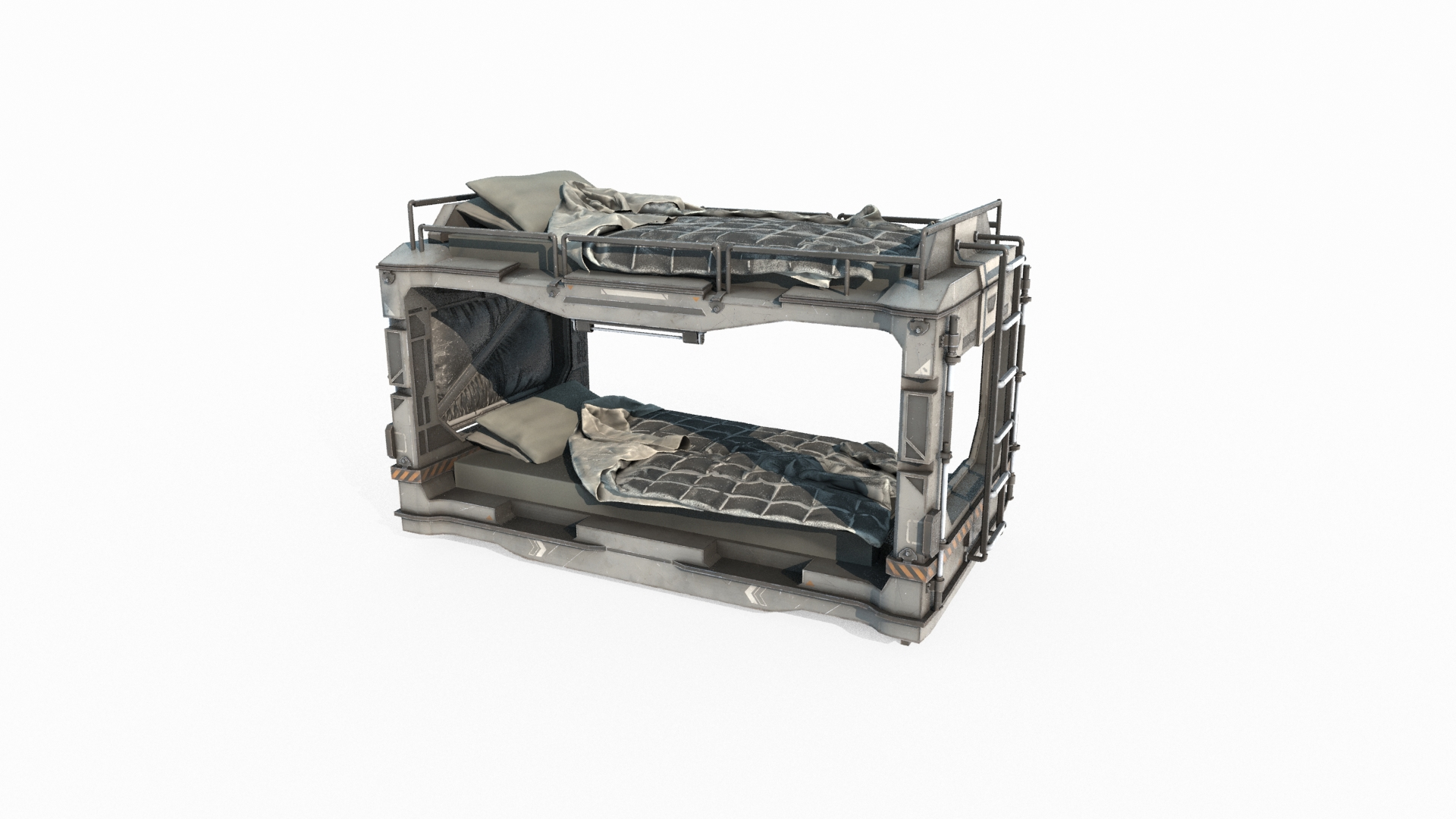 Future Science Fiction Bed 3D Model - TurboSquid 2309534