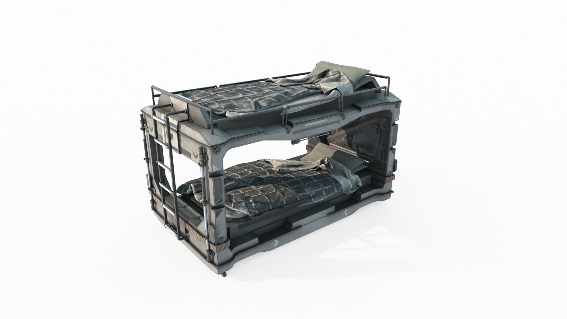 Future Science Fiction Bed 3D Model - TurboSquid 2309534