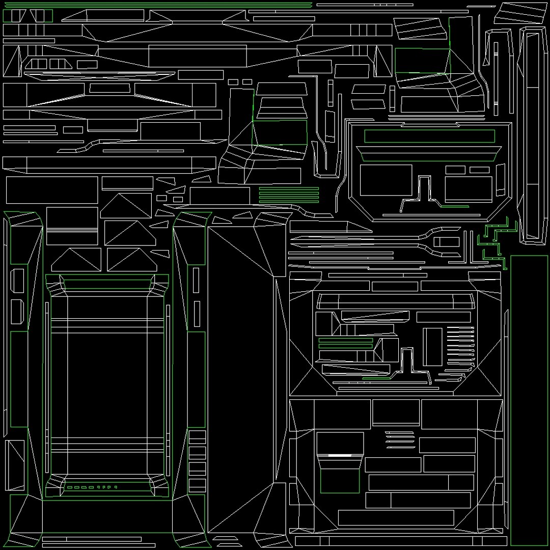 Future Science Fiction Bed 3D Model - TurboSquid 2309534