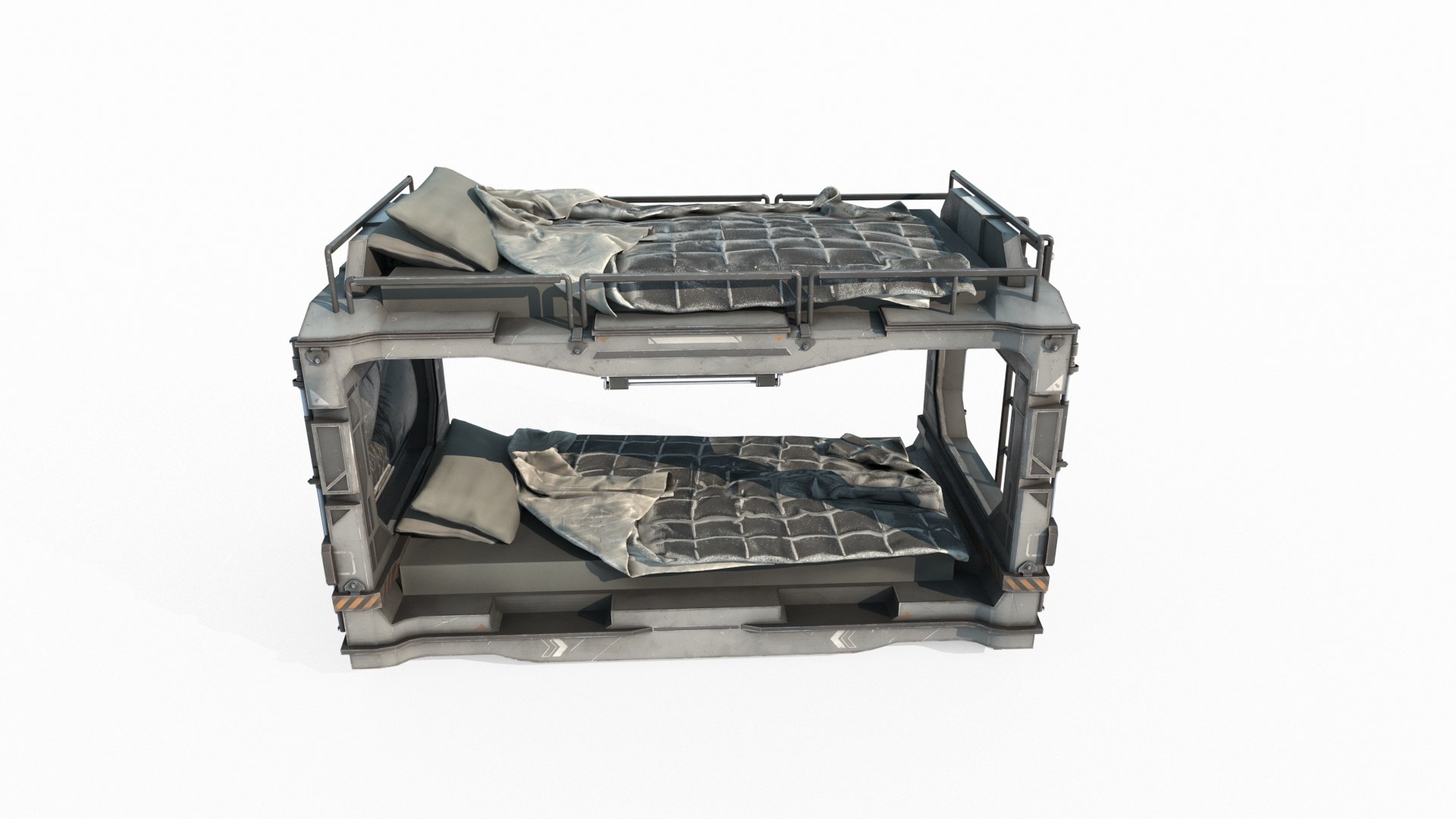 Future Science Fiction Bed 3D Model - TurboSquid 2309534