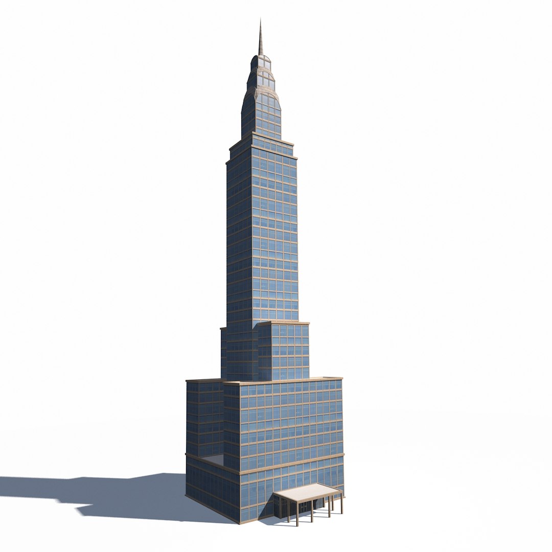 3D Model High-rise Building - TurboSquid 1253379