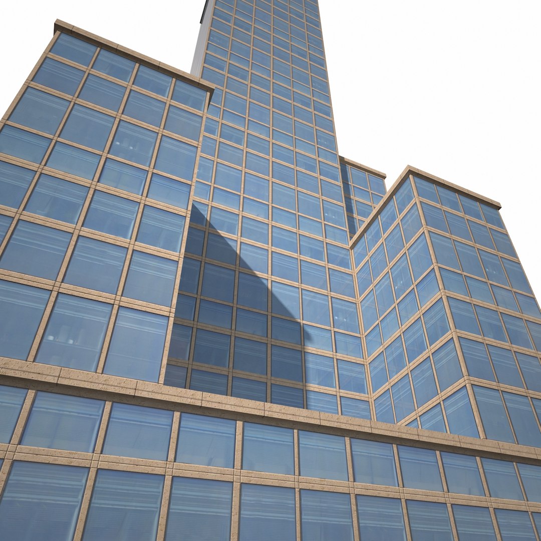 3D Model High-rise Building - TurboSquid 1253379
