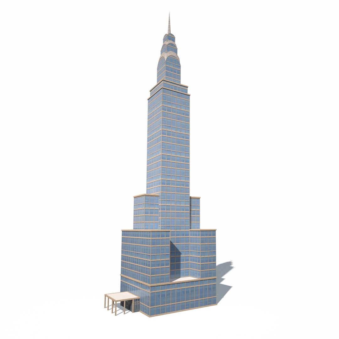3D Model High-rise Building - TurboSquid 1253379