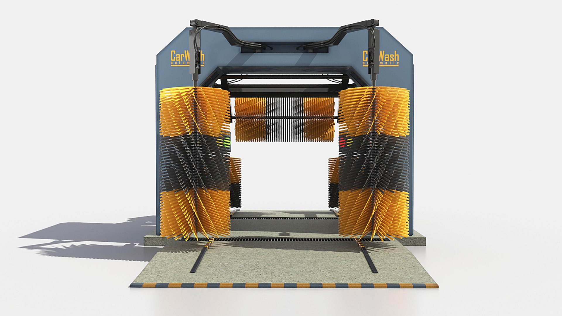 3d Automatic Car Wash Model