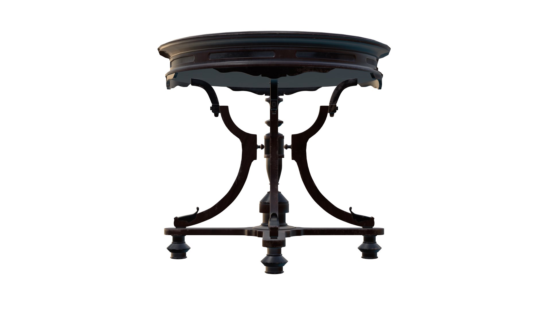 Low Poly Antique Table 3D Model 3D - TurboSquid 2298084