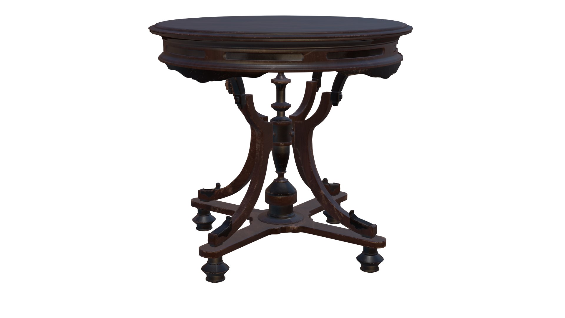 Low Poly Antique Table 3D Model 3D - TurboSquid 2298084