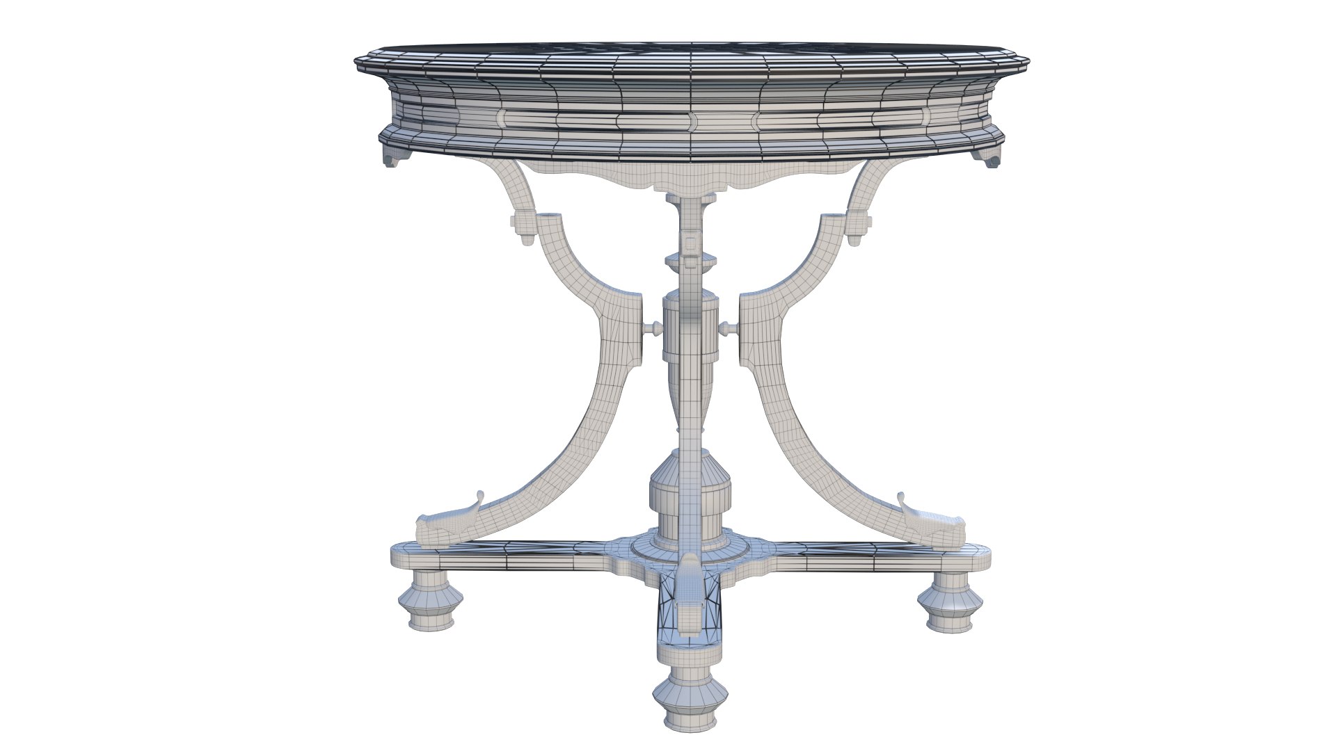 Low Poly Antique Table 3D Model 3D - TurboSquid 2298084