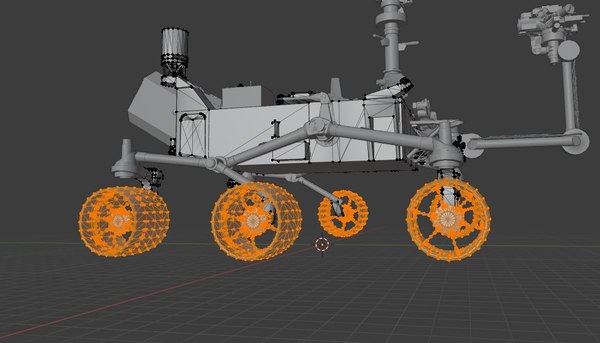 3D Mars Rover Robort car 3D model model - TurboSquid 1987450