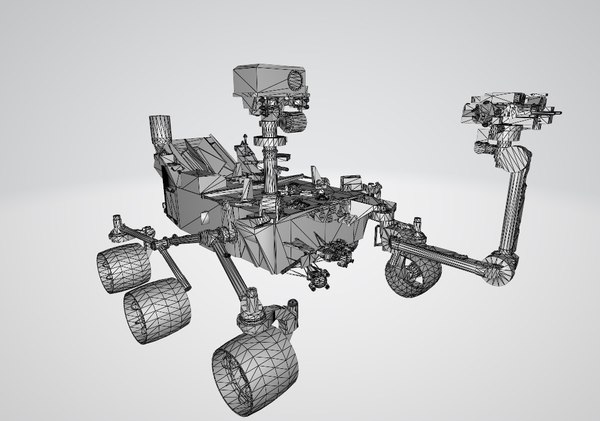 3D Mars Rover Robort car 3D model model - TurboSquid 1987450