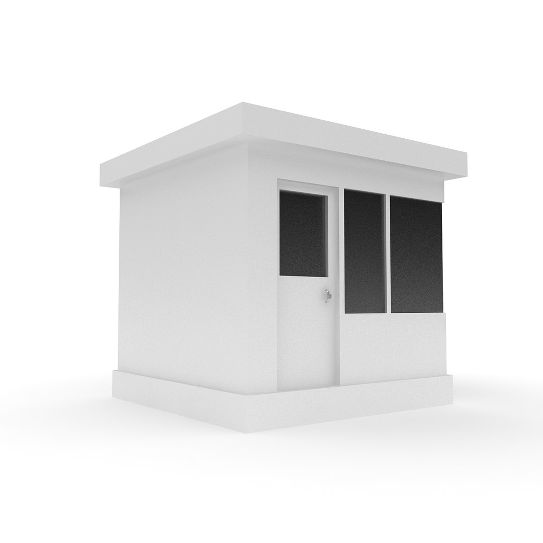 Free 3D Model Guard House - TurboSquid 1329888