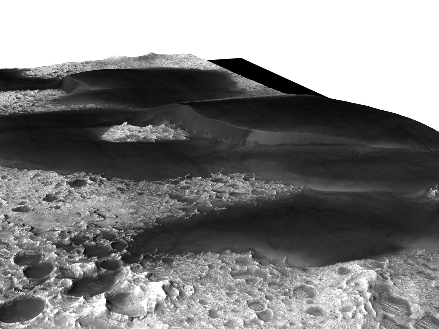 MARS VR - Dunes In Syrtis Major Region Crater 3D - TurboSquid 1969213
