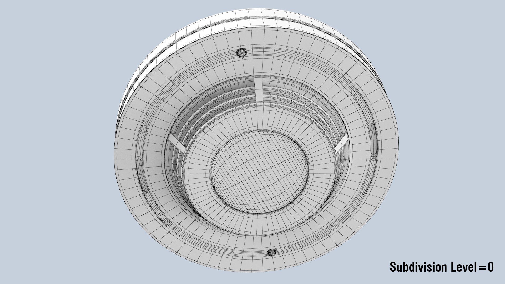 Smoke Detector Model - TurboSquid 1488447