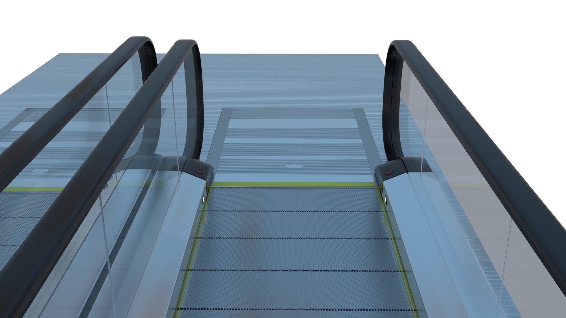 Double Moving Walkway 3D Model - TurboSquid 1866267
