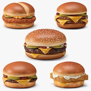 3D Minecraft Burger Models - Browse & Download Formats - TurboSquid
