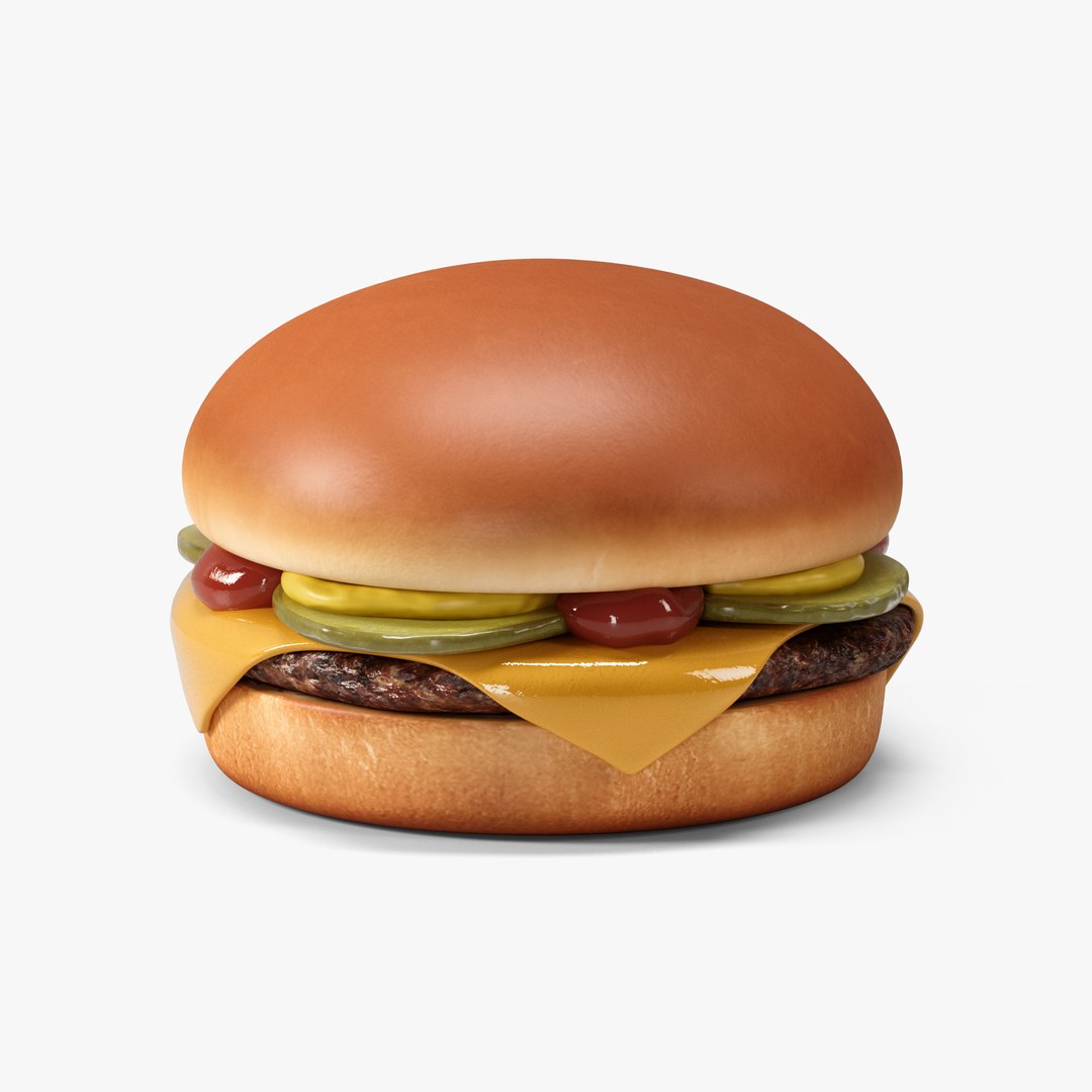 3D Burgers Set Model - TurboSquid 2368932