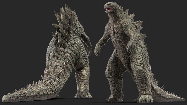modelo 3d Monstruo Godzilla aparejado - TurboSquid 2091961