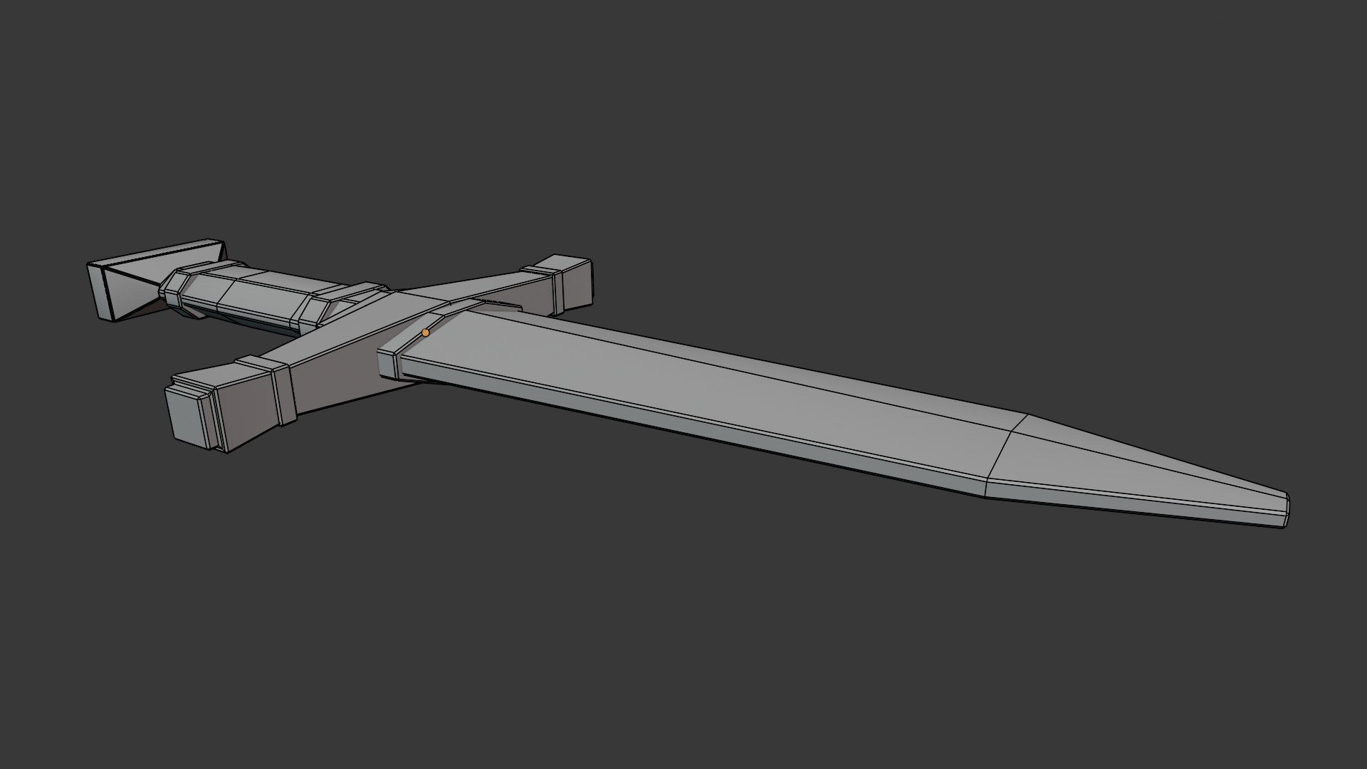 3D Low Poly Stylized Sword - TurboSquid 2277019