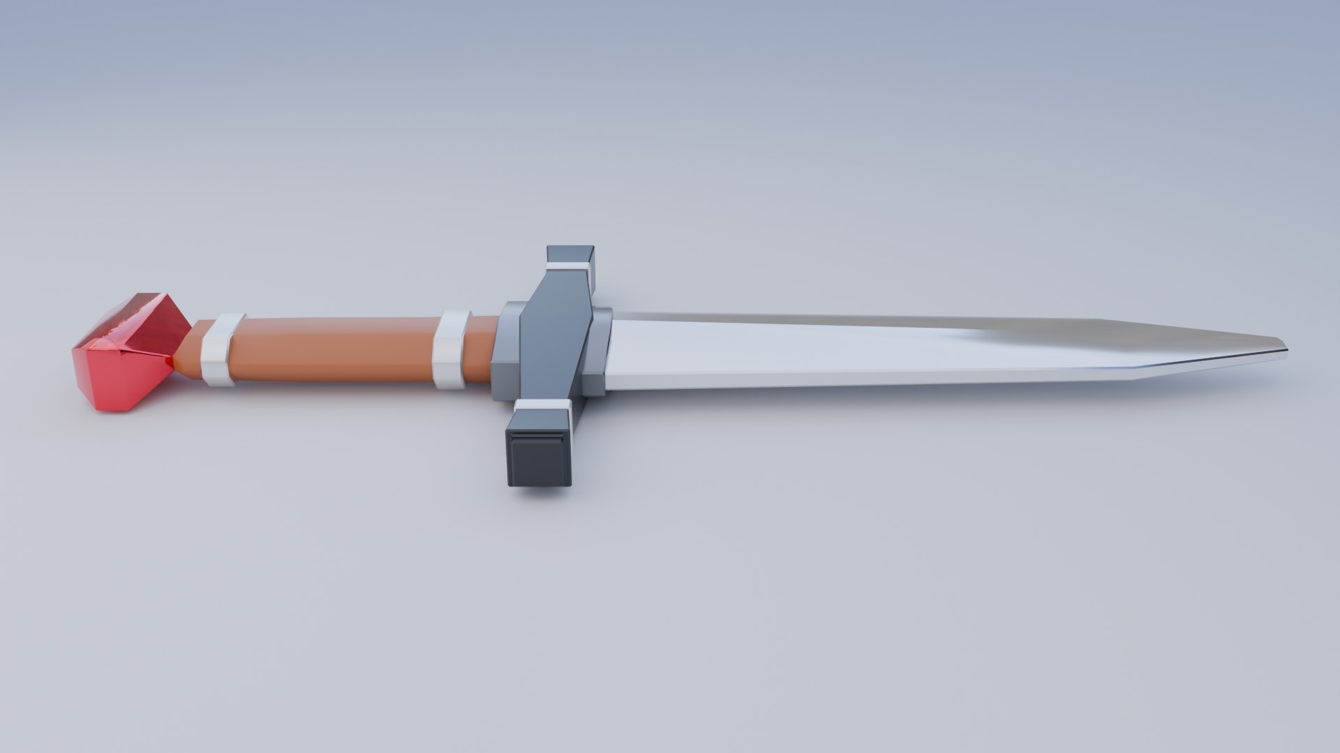3D Low Poly Stylized Sword - TurboSquid 2277019