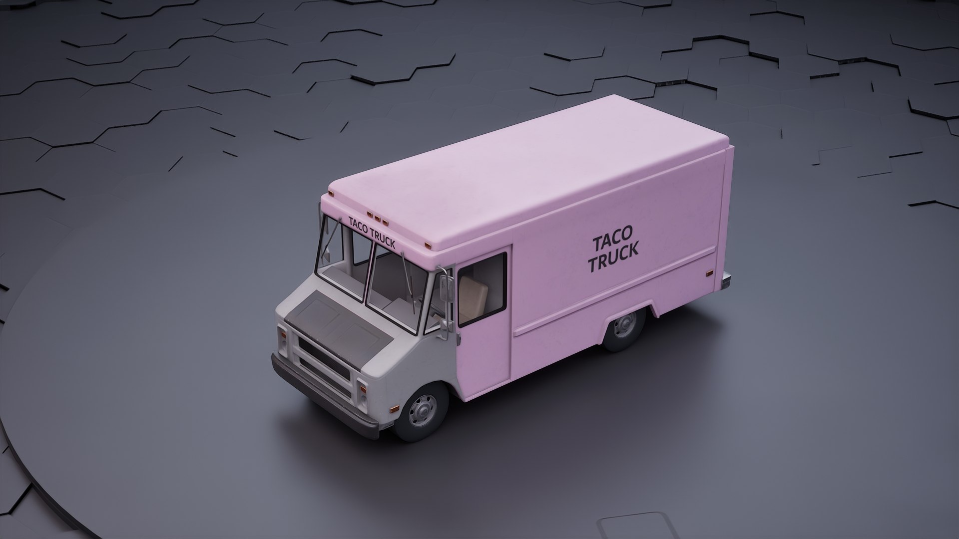 3D Step Van - TurboSquid 2401042