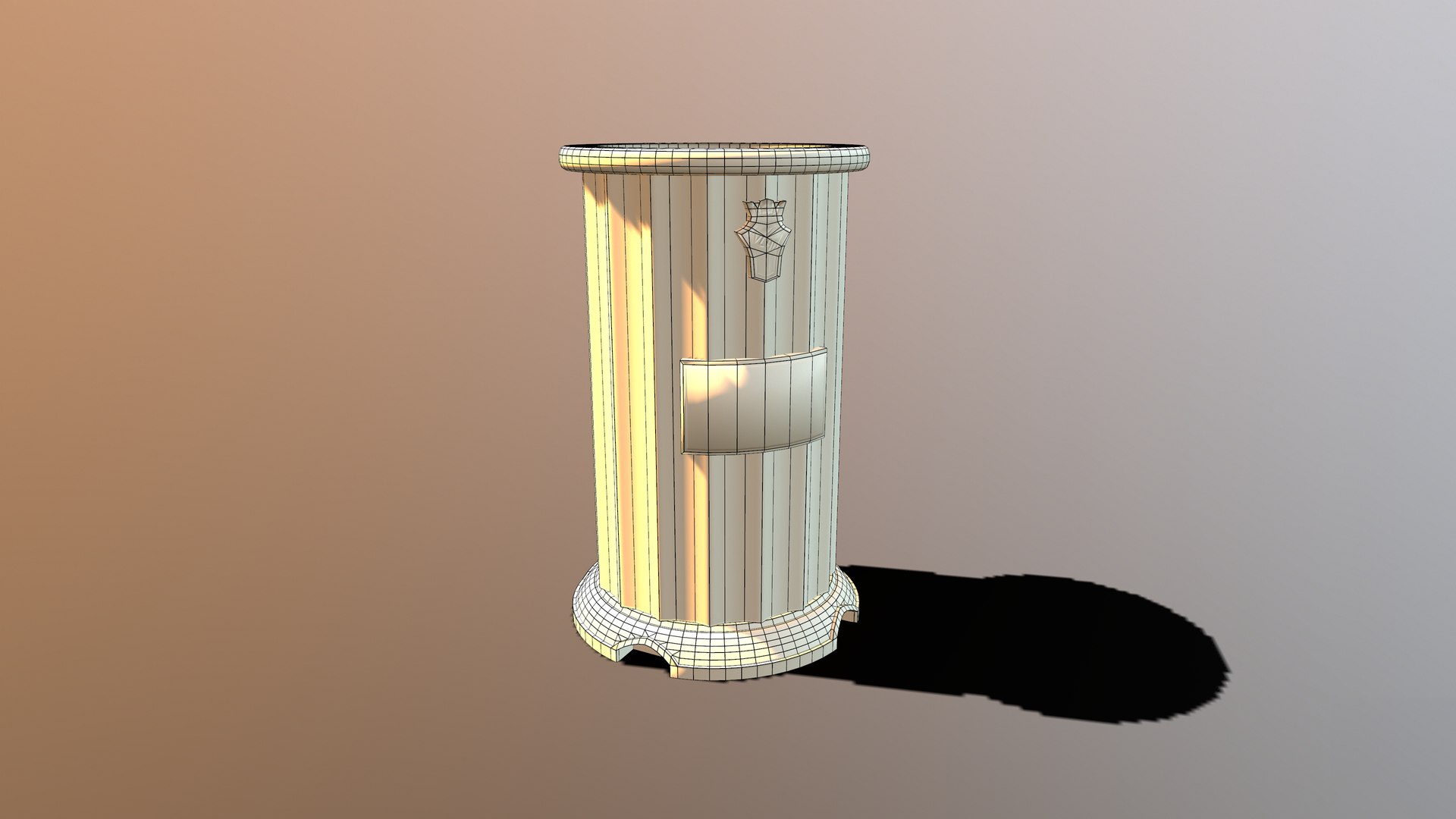 3D Stylized Trash Bin Model - TurboSquid 1628123