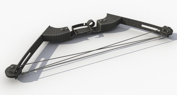 3D Compound Bow model - TurboSquid 1905516