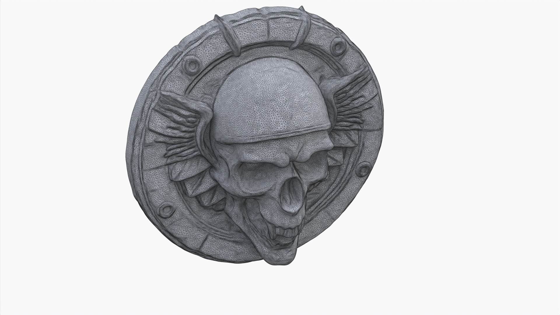3D Skull Emblem 5 Model - TurboSquid 2283832