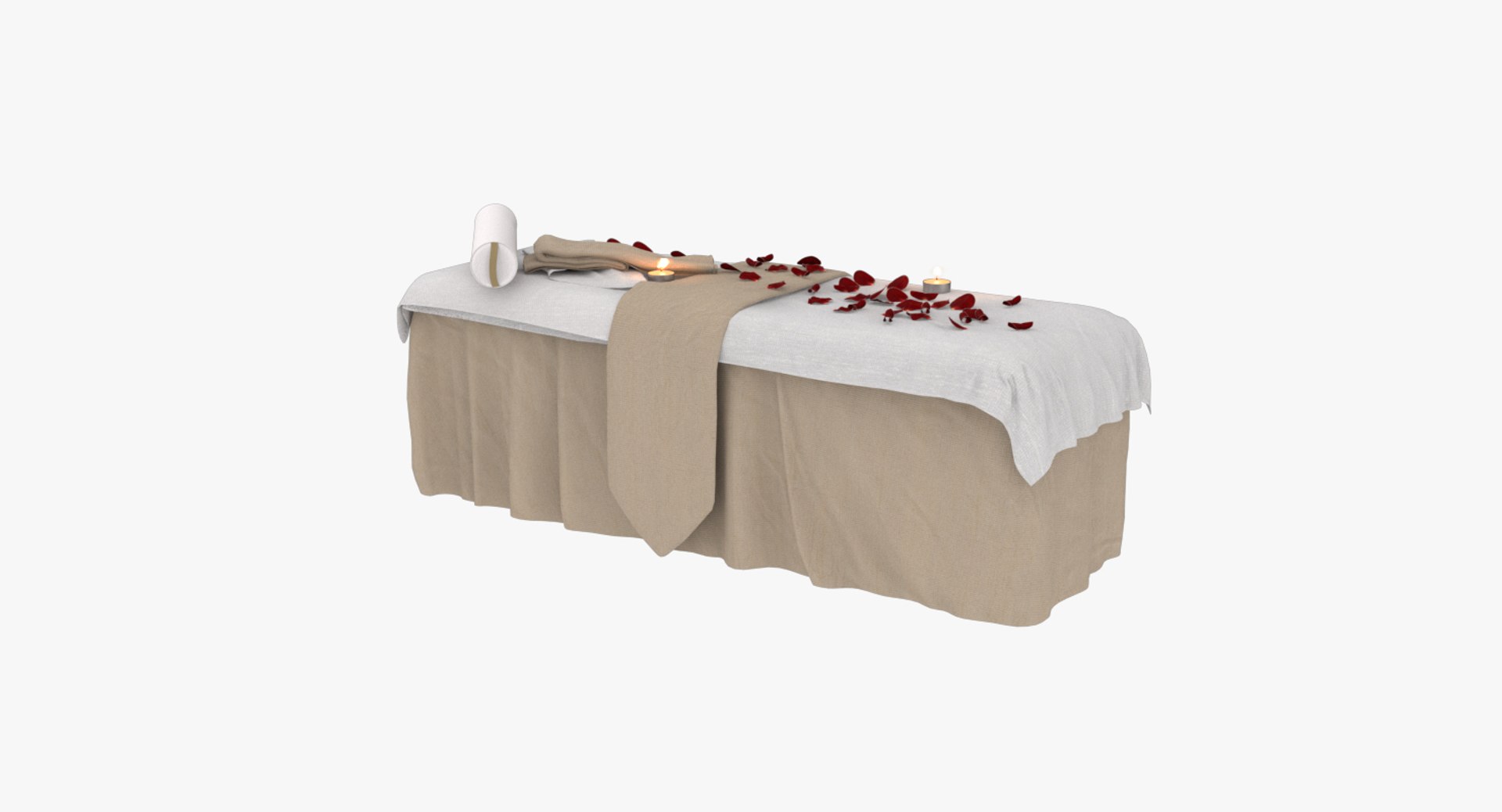 3D spa relaxing bed | 1147566 | TurboSquid