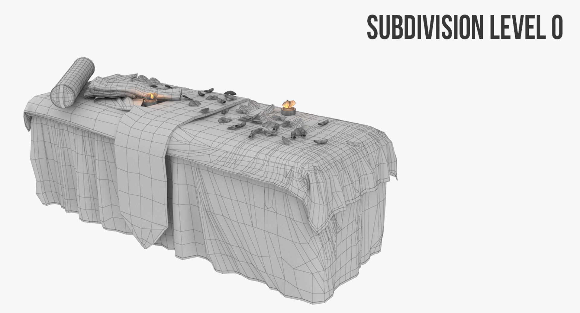 3D spa relaxing bed | 1147566 | TurboSquid
