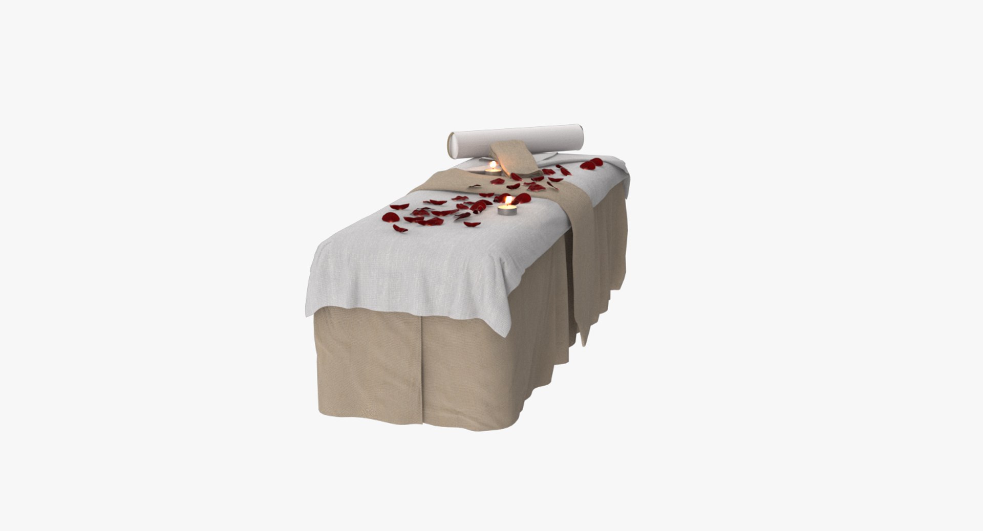 3D spa relaxing bed | 1147566 | TurboSquid