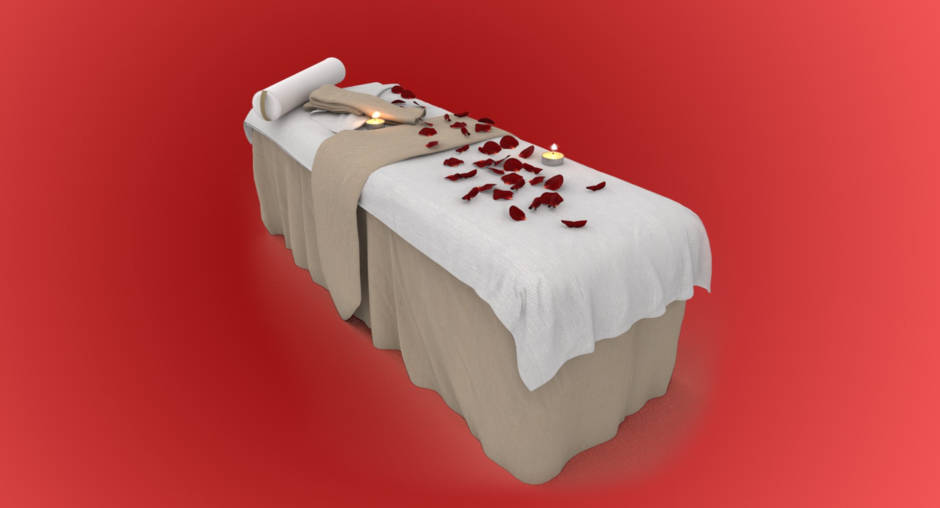 3D spa relaxing bed | 1147566 | TurboSquid