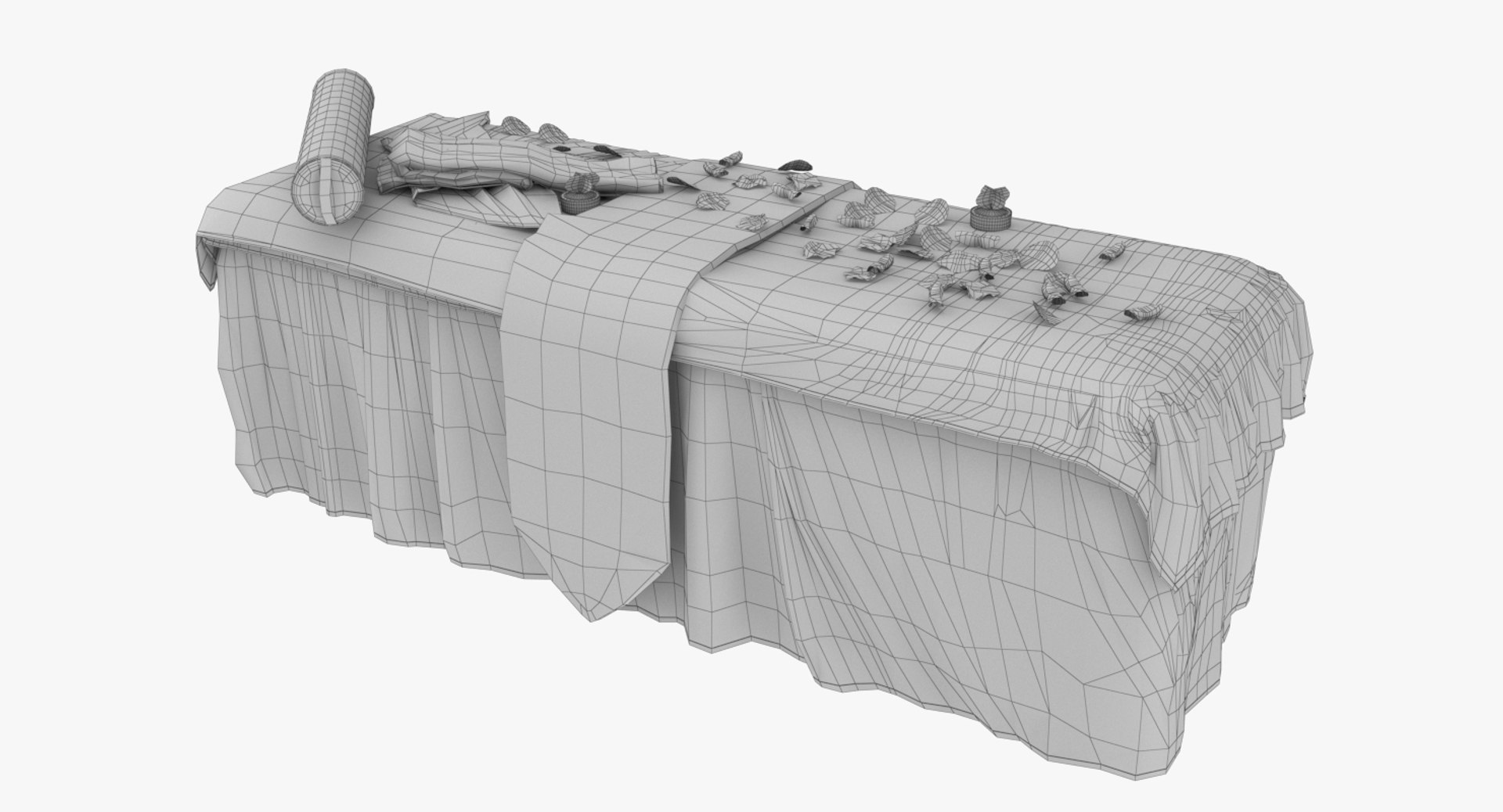 3D spa relaxing bed | 1147566 | TurboSquid