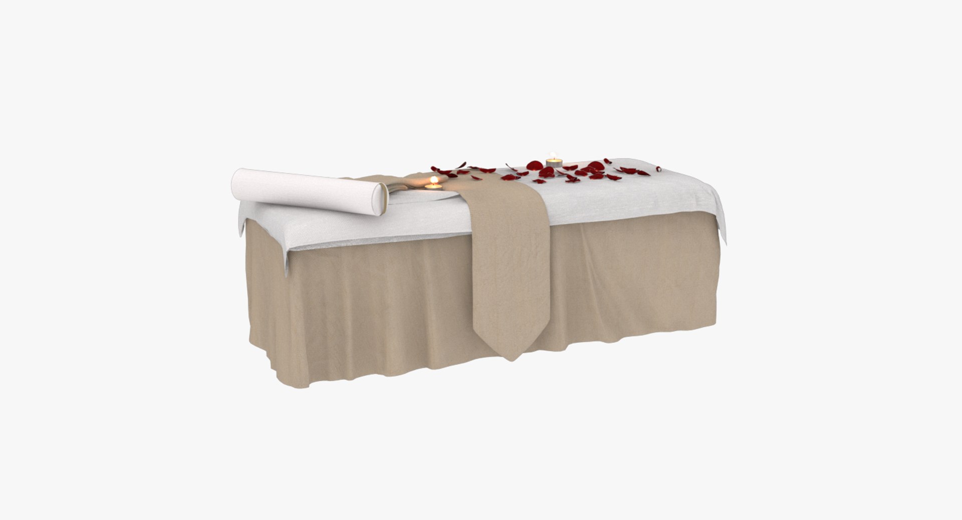 3D spa relaxing bed | 1147566 | TurboSquid