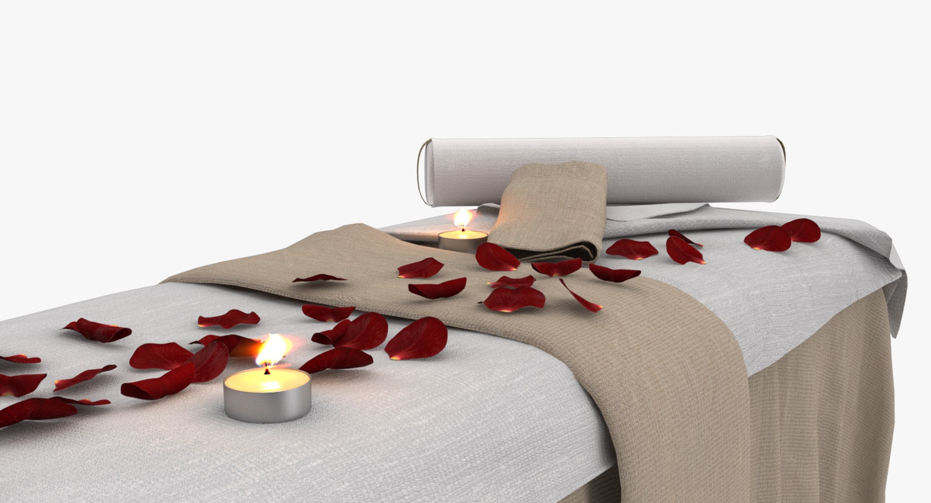 3D spa relaxing bed | 1147566 | TurboSquid