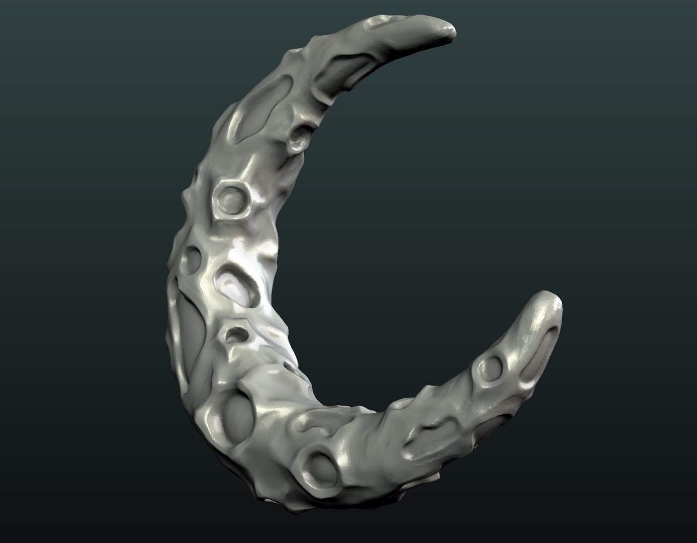 3D crescent model - TurboSquid 1390135