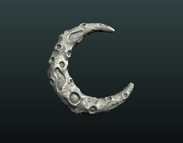 3D crescent model - TurboSquid 1390135