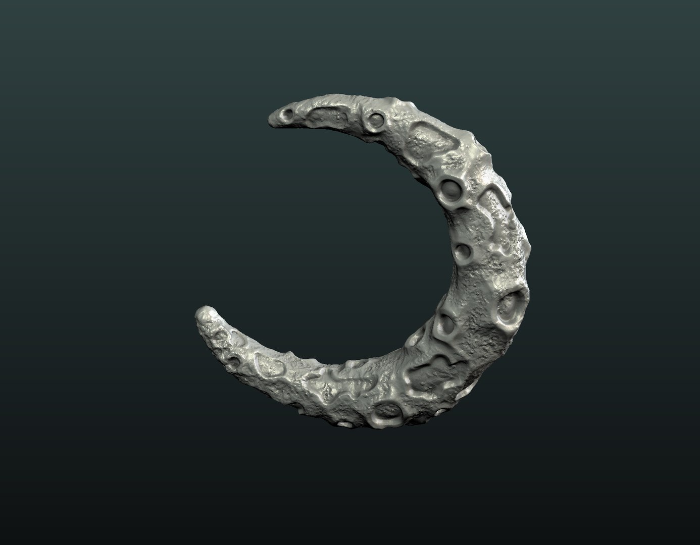 3D crescent model - TurboSquid 1390135