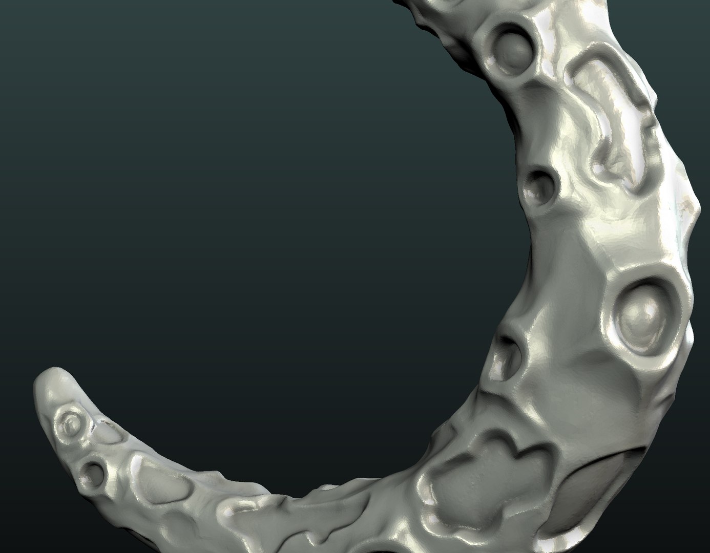 3D crescent model - TurboSquid 1390135