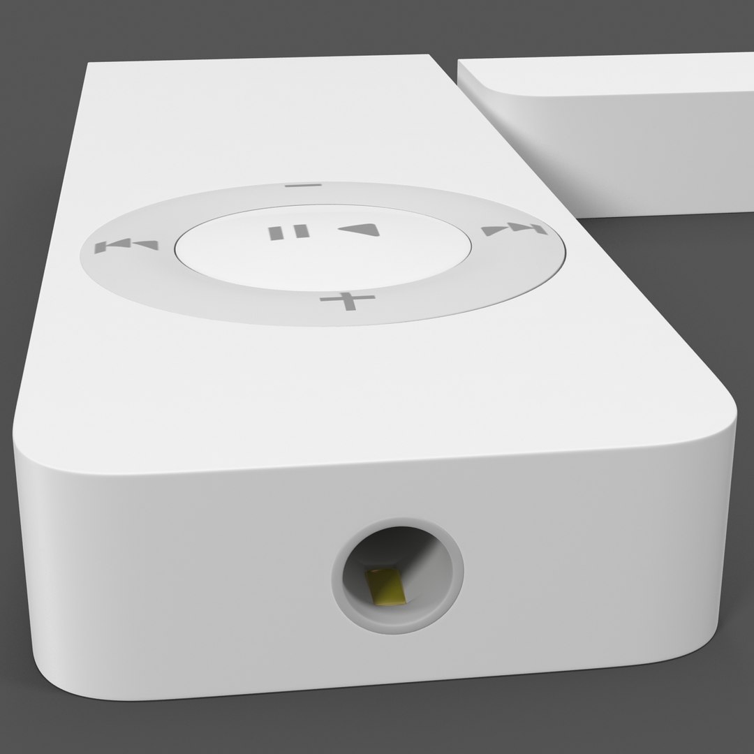 Ipod Shuffle 3d Model