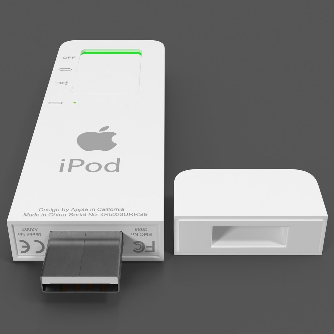 Ipod Shuffle 3d Model