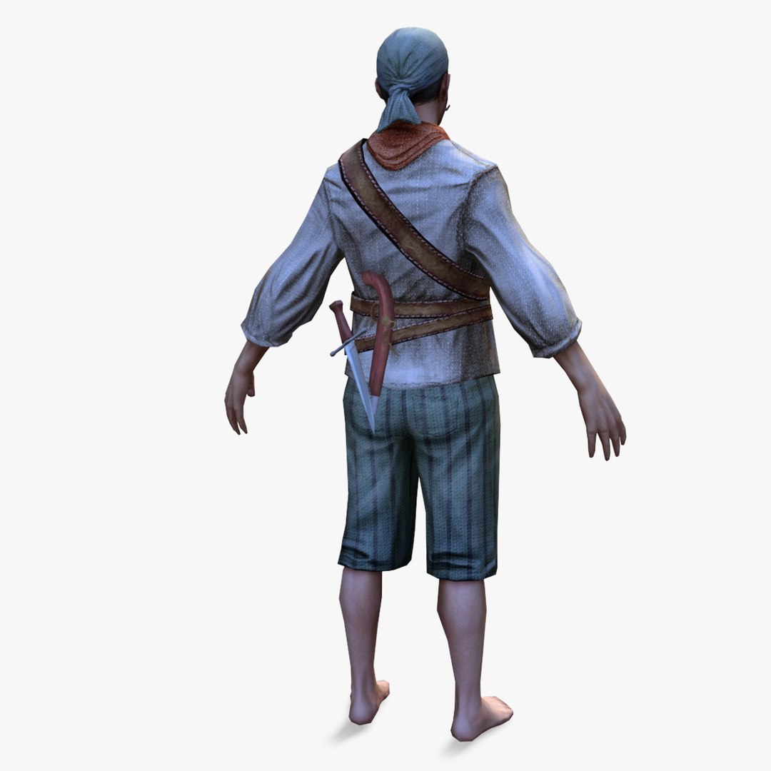 3dsmax Pirate Smuggler Real-time