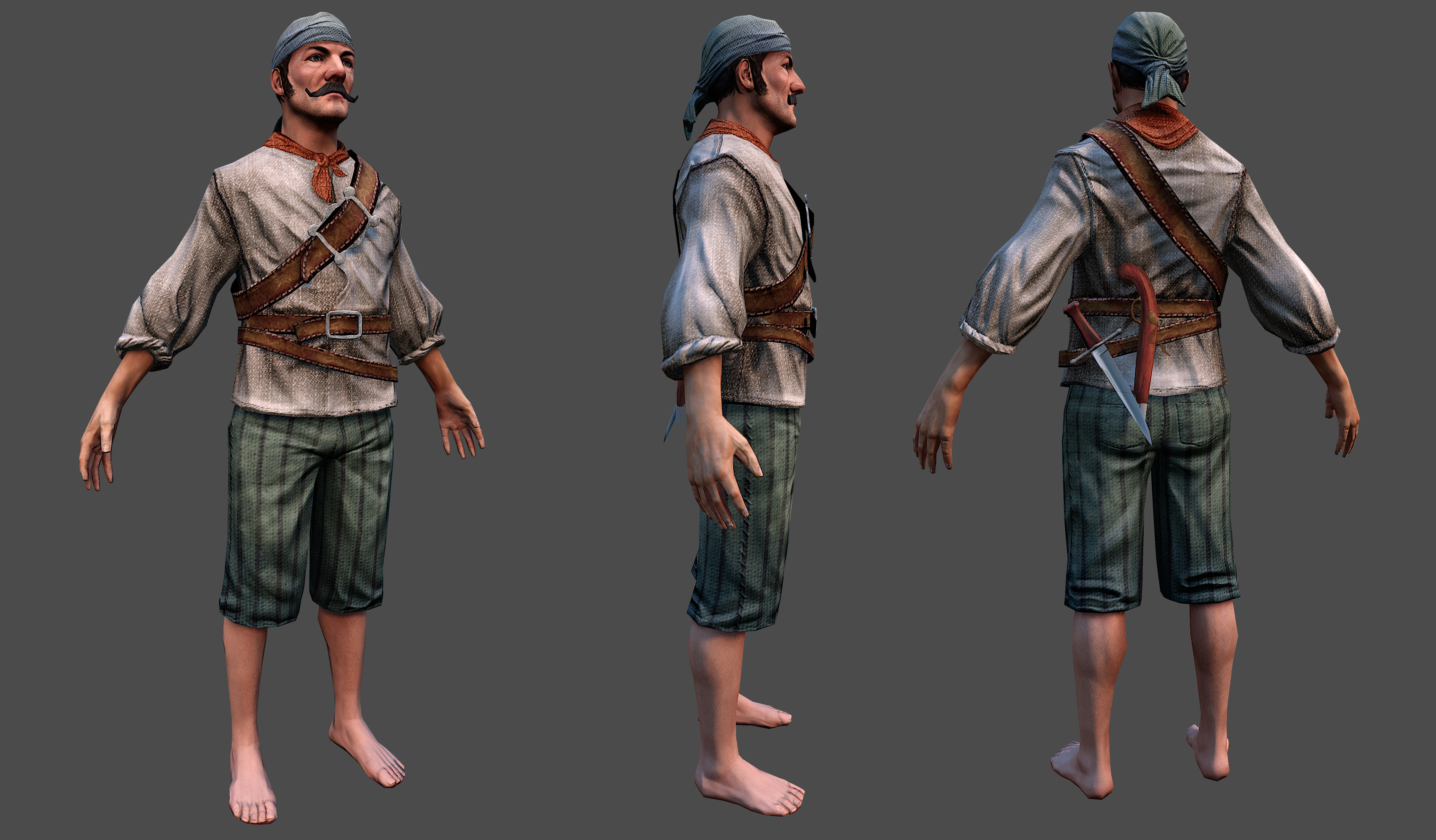 3dsmax pirate smuggler real-time
